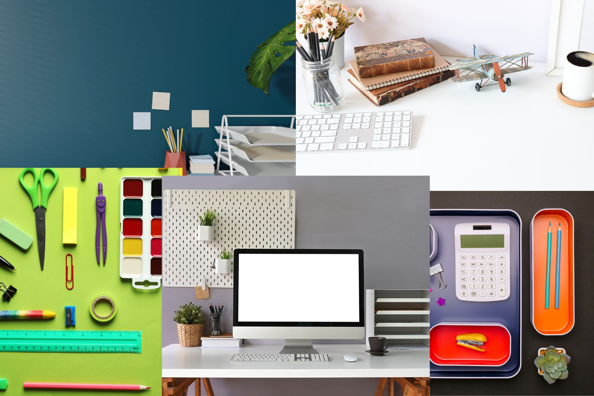 How to organize your desk for maximum productivity - Everyday Splendour