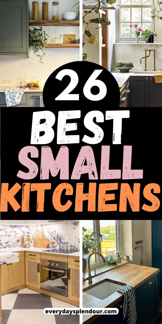 26 captivating small Kitchen Ideas you have to try - Everyday Splendour